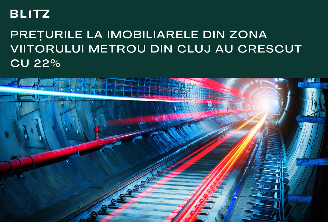 Prețurile la imobiliarele din zona viitorului metrou din Cluj au ...